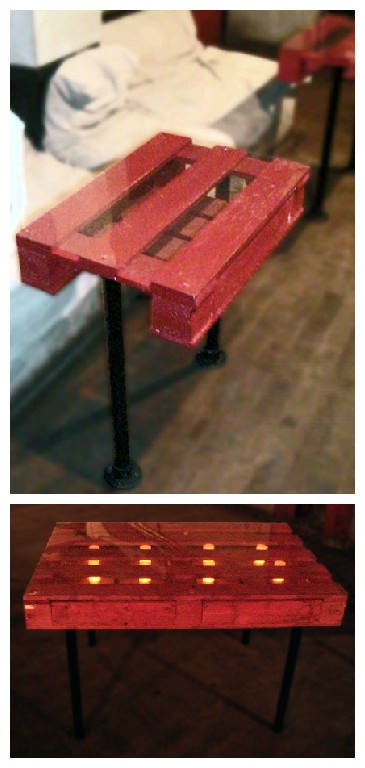 Nigth Club Pallet Tables • 1001 Pallets