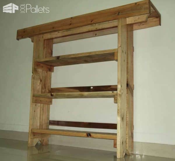 An Open Shore Rack + Aquarium Stand Made From Repurposed Pallets • 1001 ...