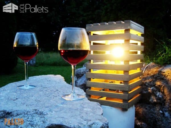 Pallet Romantic Light • 1001 Pallets