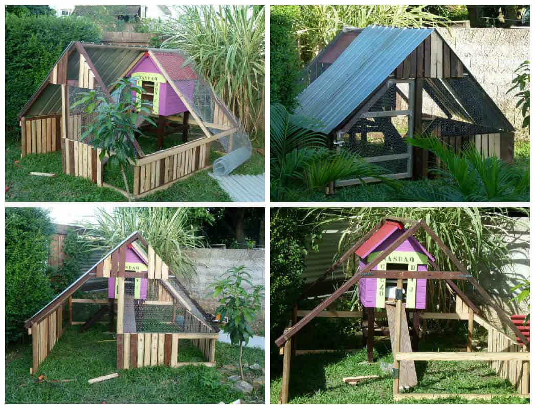 Luxury Chicken Coop From Repurposed Pallets • 1001 Pallets