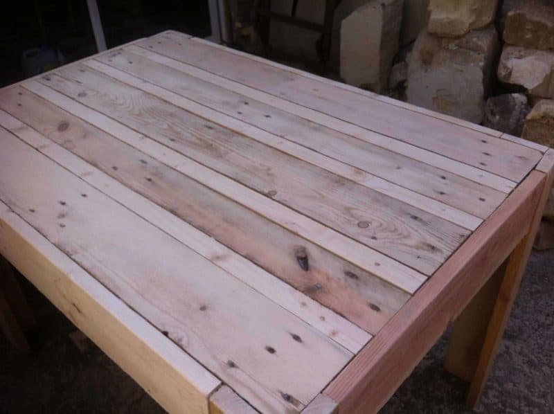 Just a Simple Pallet Table • 1001 Pallets