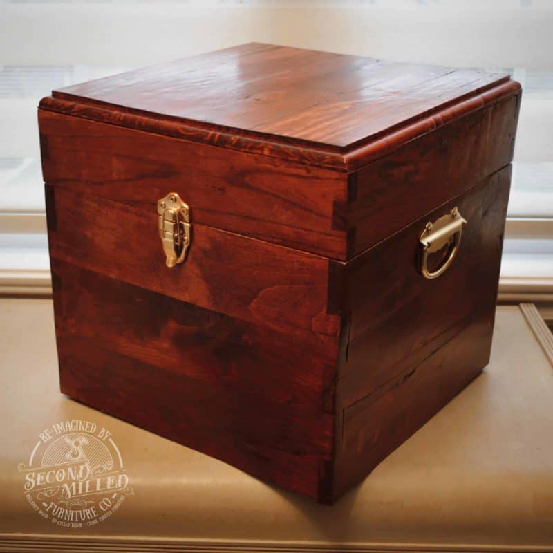 Record Box Made From Reclaimed Pallet Wood • 1001 Pallets