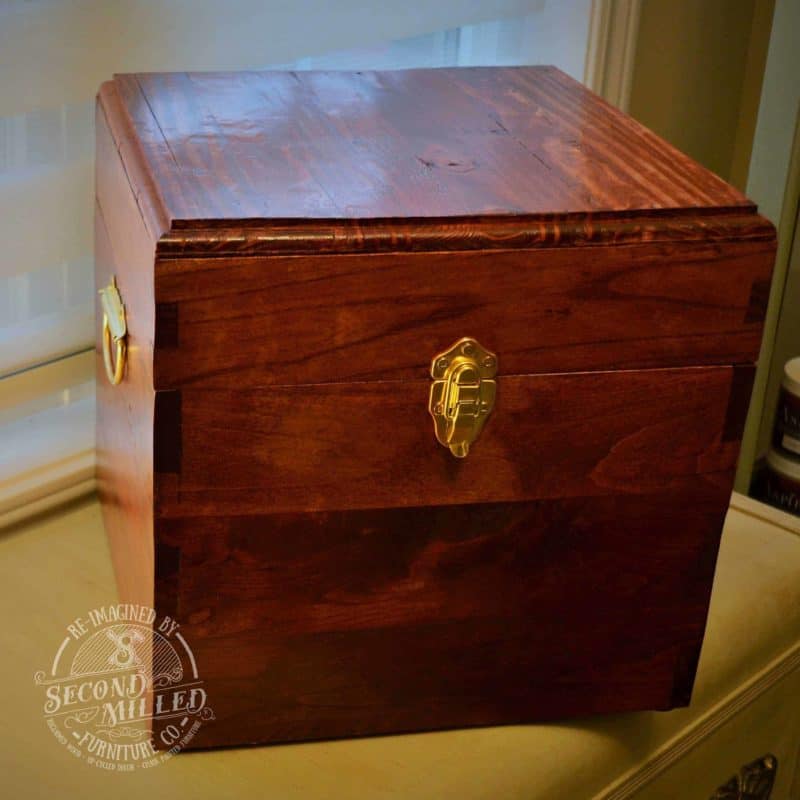 Record Box Made From Reclaimed Pallet Wood • 1001 Pallets