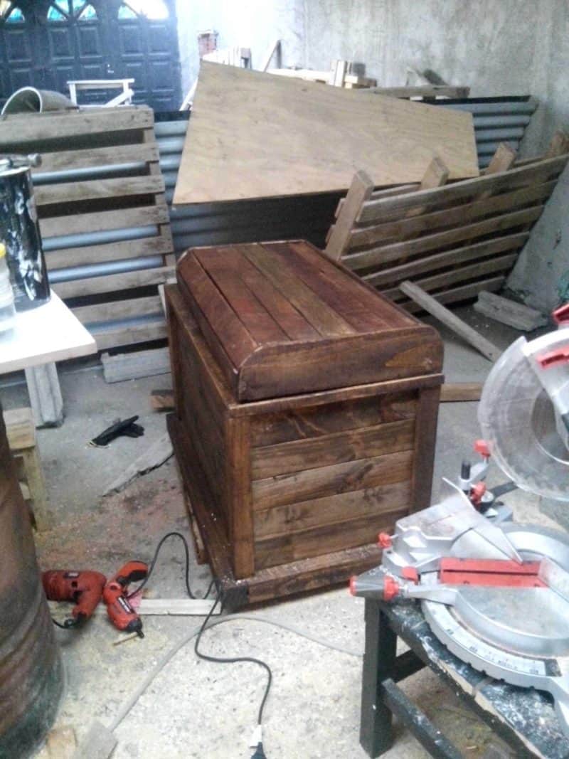 Pirate Chest - Baul Pirata • 1001 Pallets