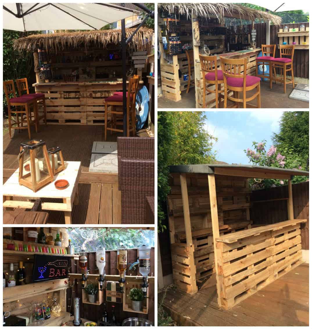 Outrageous Pallet Bar Out of 12 Reclaimed Pallets • 1001 Pallets