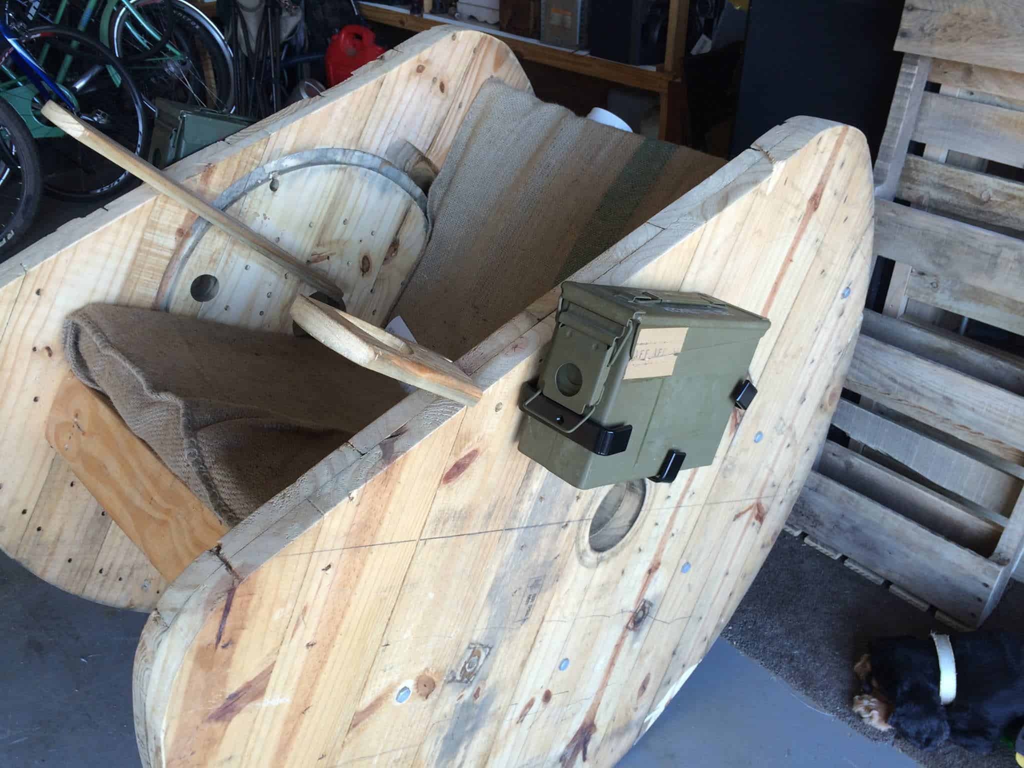 Diy Drawing: Make This Drum/Pallet Rocking Chair • 1001 Pallets