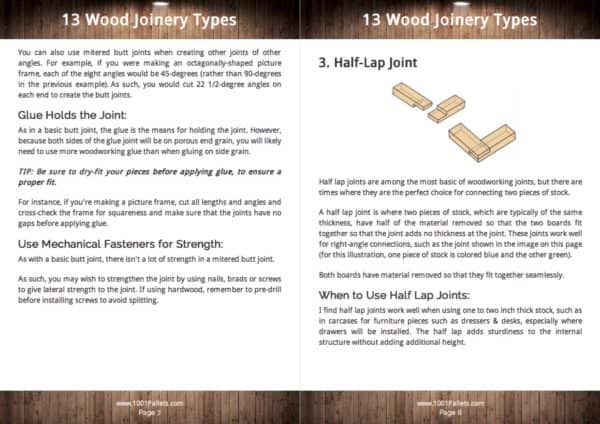 13 Wood Joinery Types Guide • 1001 Pallets