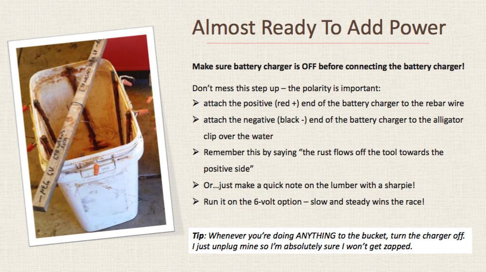 Remove Rust Using Electrolysis: Complete Guide • 1001 Pallets