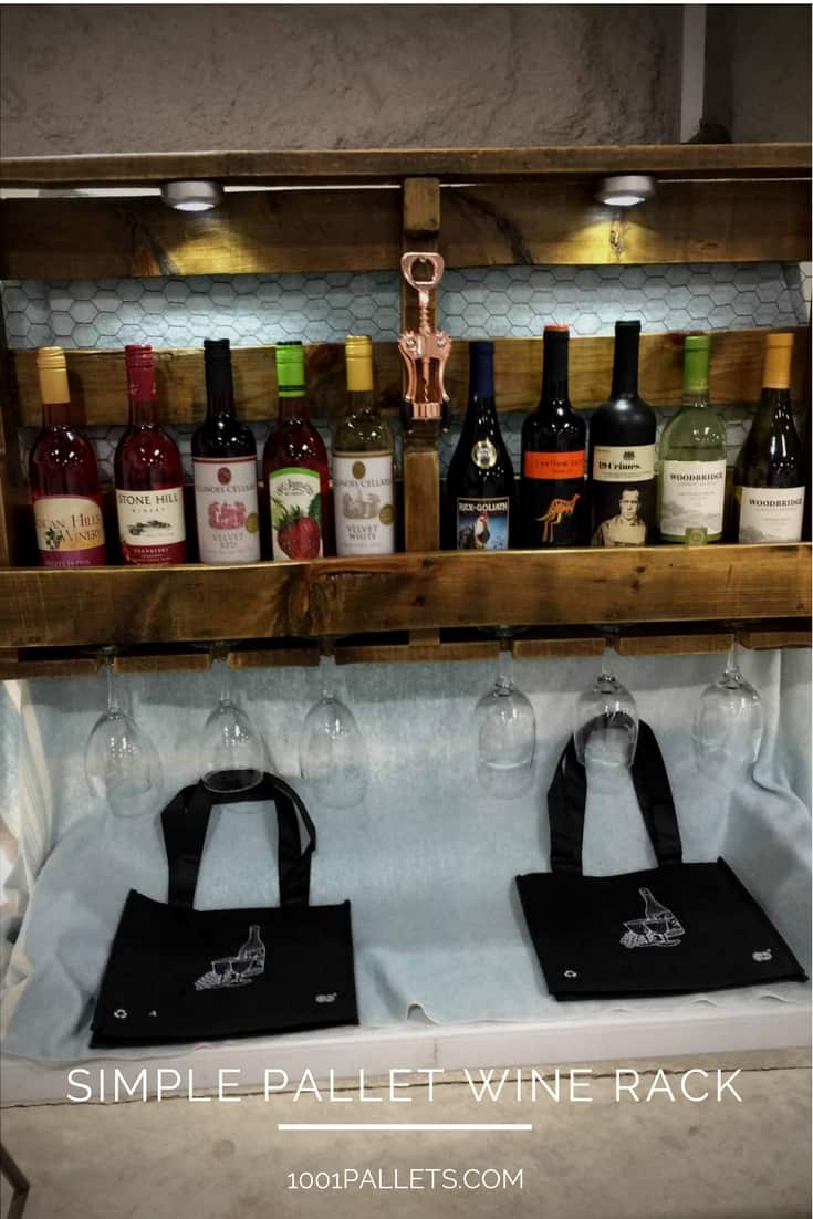 Another Pallet Wine Rack • 1001 Pallets