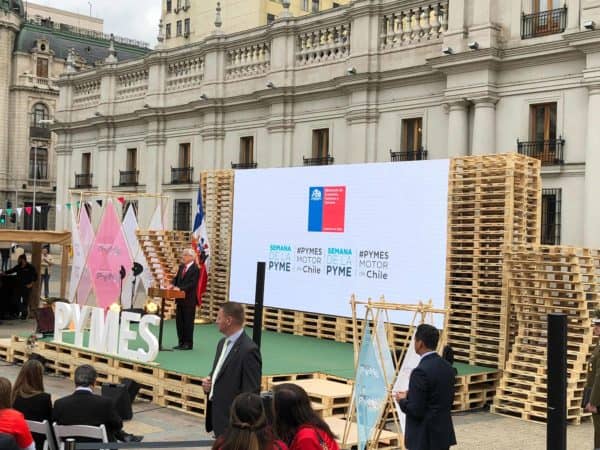 Stage & Auditorium Made of Wood Pallets • 1001 Pallets