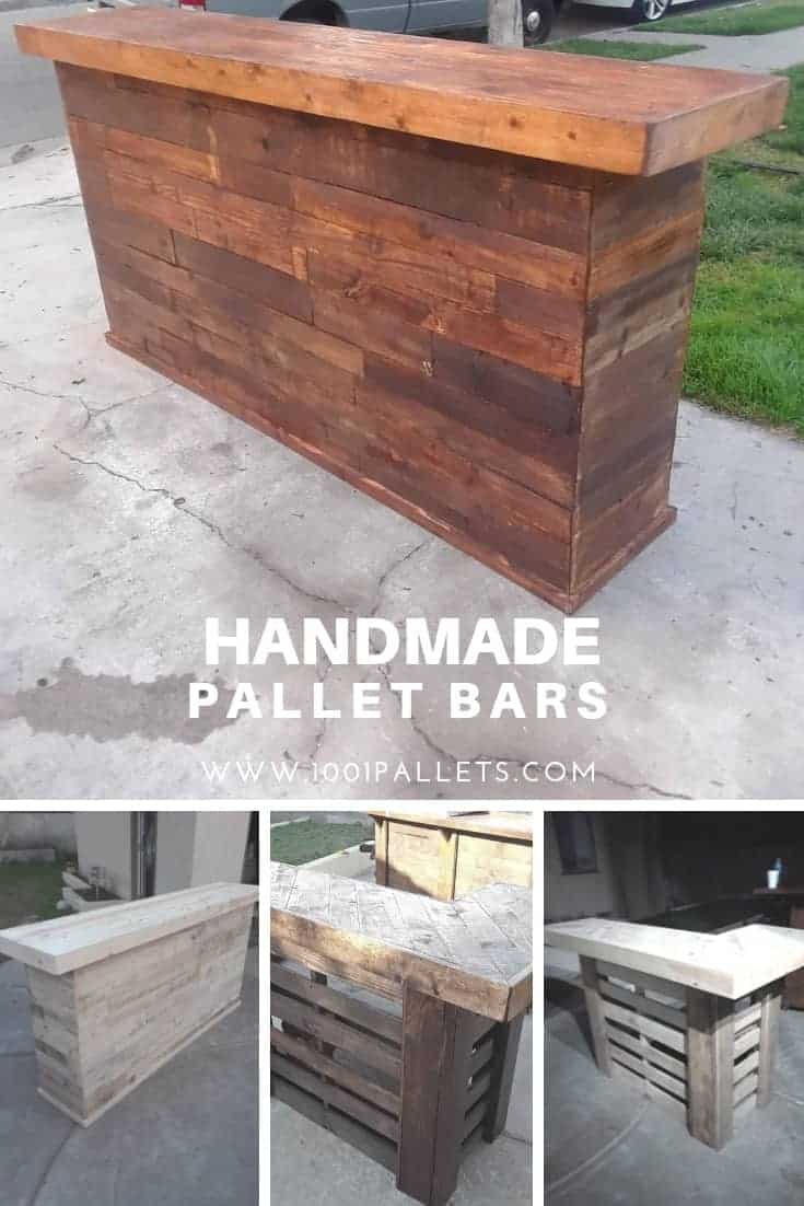 Handmade Pallet Bars • 1001 Pallets