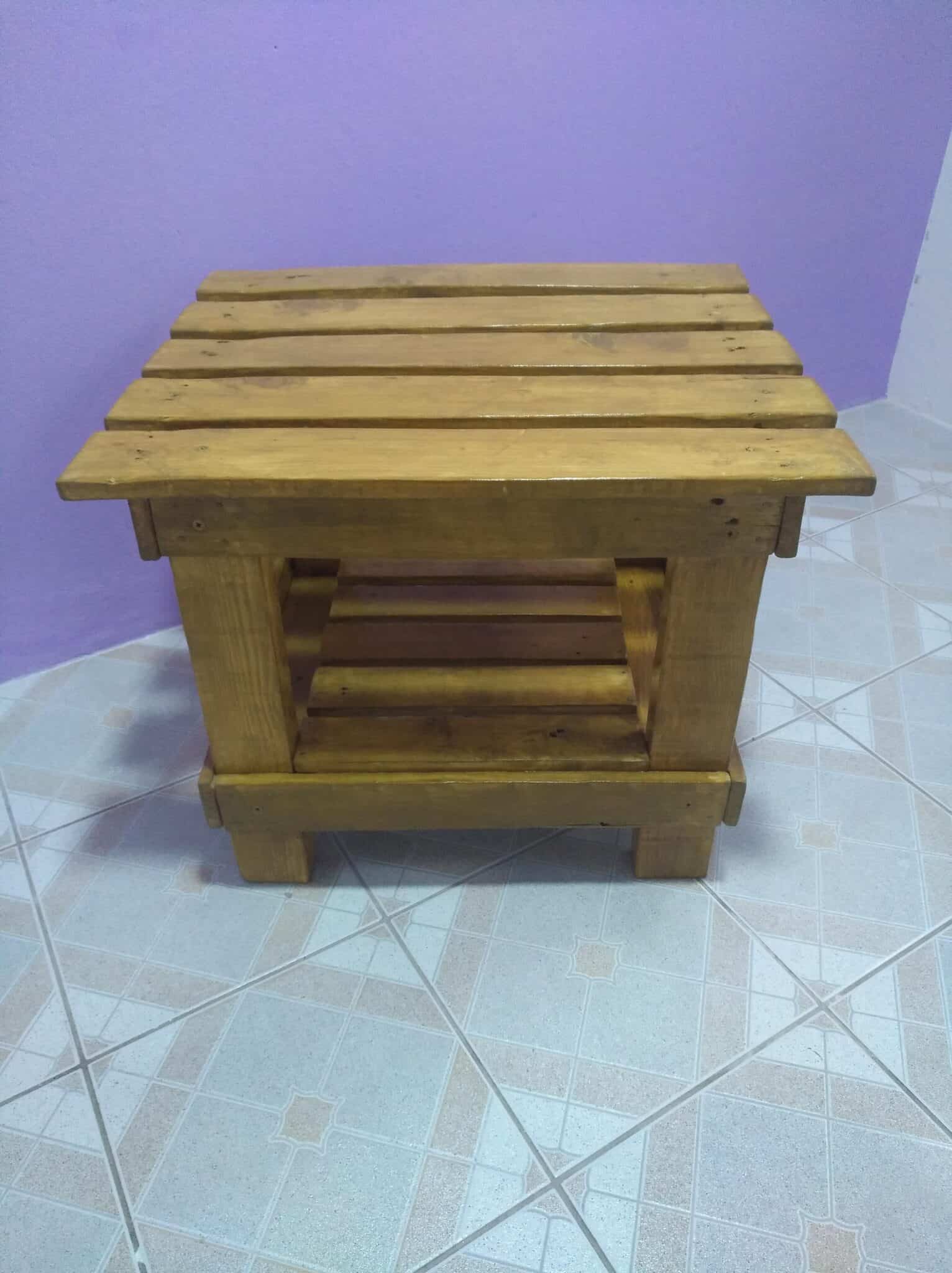 How I Мade A Small Pallet Coffee Table For The Balcony • 1001 Pallets