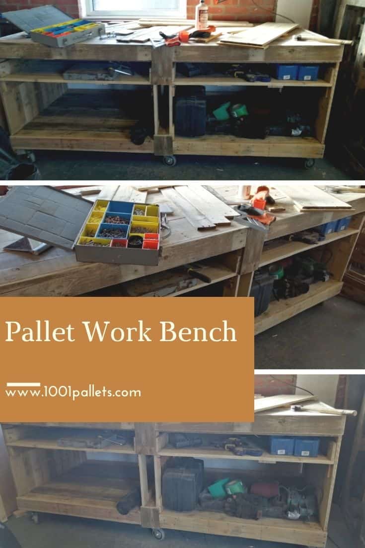 Pallet Work Bench • 1001 Pallets