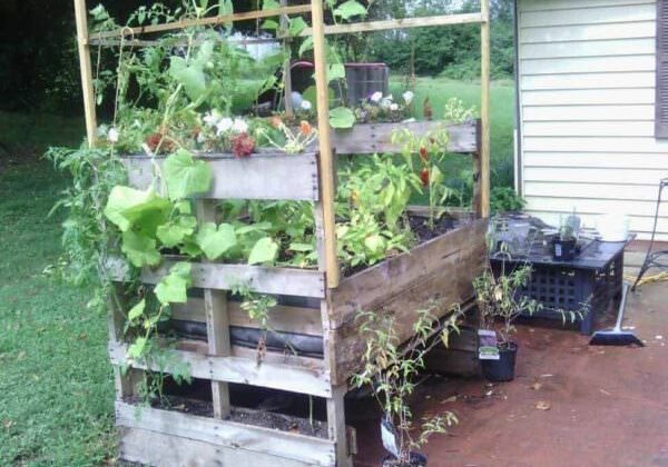 Garden Pallet Ladder • 1001 Pallets